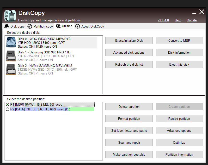 DiskCopy :: letöltés :: NeszeTools