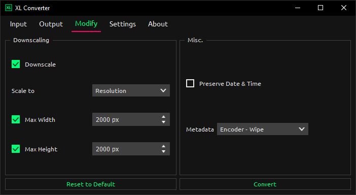 XL Converter :: letöltés :: NeszeTools
